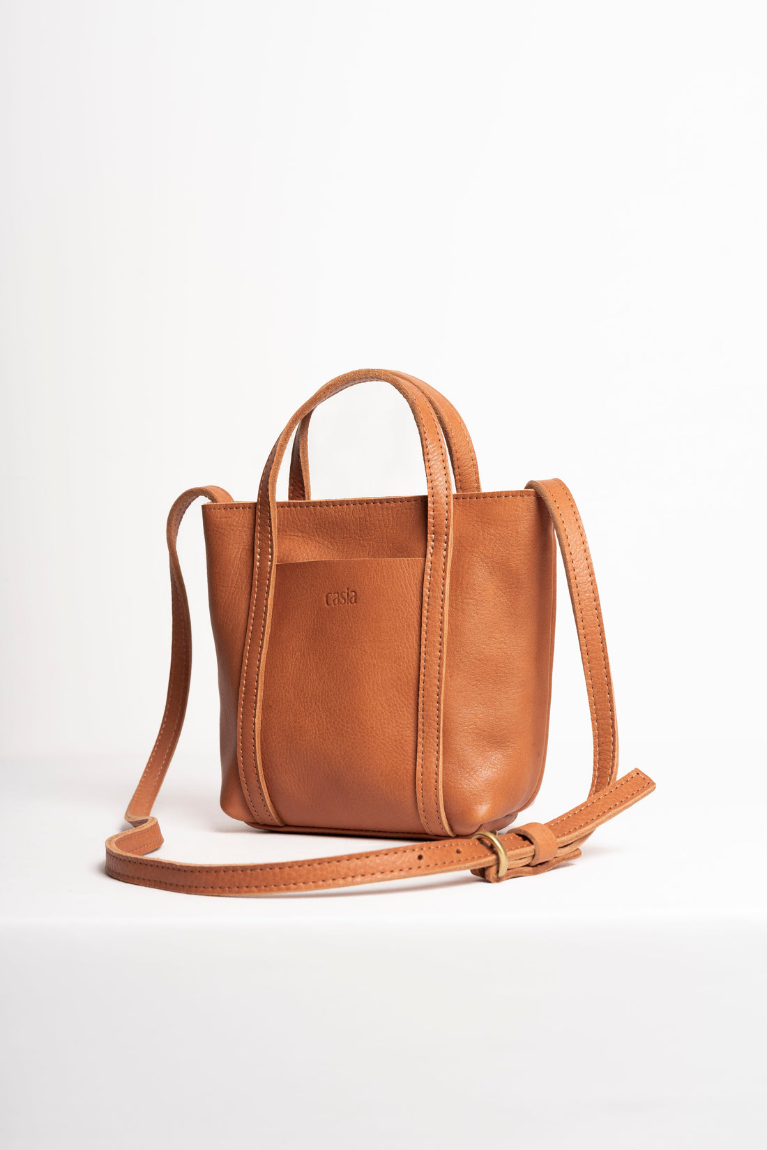 Full grain leather handbag - Yunga – casia-us